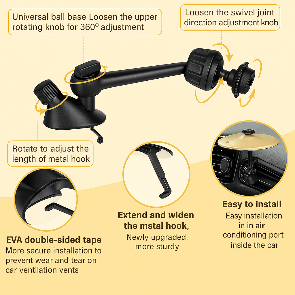 Mini Drum Cymbal for Car – Mini Drum Gear